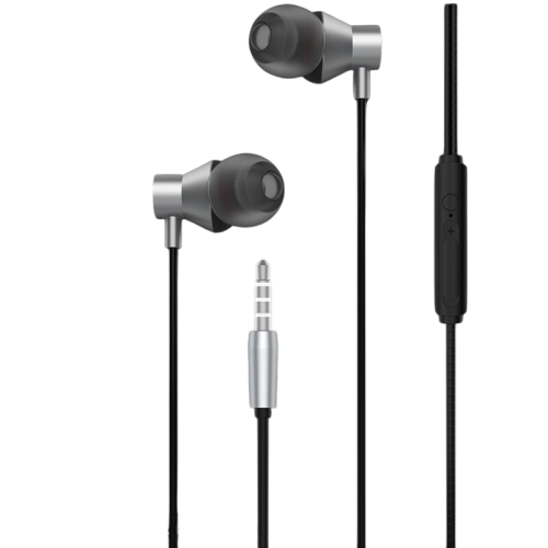 DENMEN DR12 SLUŠALICE- HANDSFREE 3,5MM CRNE