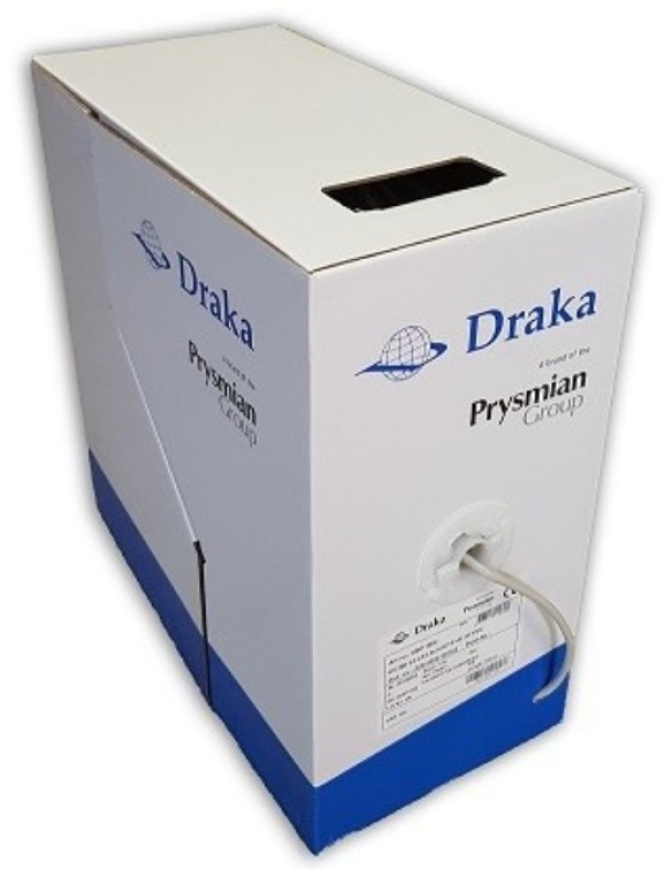 DRAKA KABL MREZNI UC300 AWG24 CAT.5E U/UTP PVC, BAKARNI, PUN PRESEK 305M 4