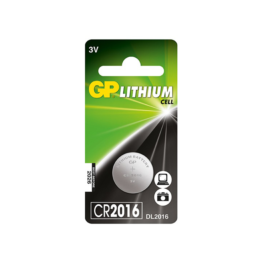 BATERIJA GP DUGMASTA LITHIUM CR2016