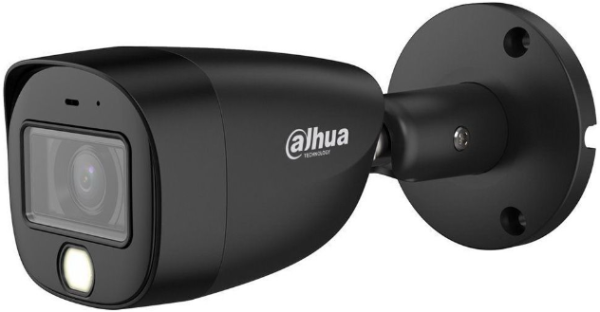 DAHUA HAC-HFW1200CM-IL-A-0280B-S6-BLACK 4U1 2MP BULLET KAMERA, LITE SERIJA, 2.8MM OBJEKTIV, CRNA