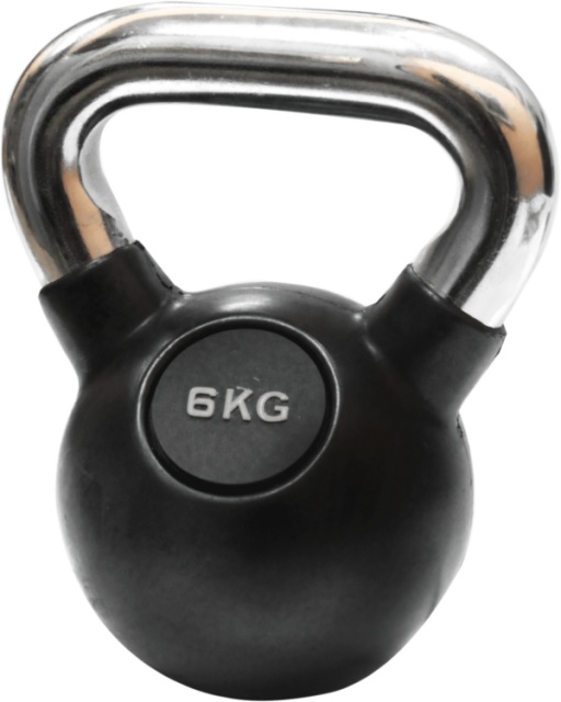 Gim fit ručni teg gumiran 6 kg ( 291321 )