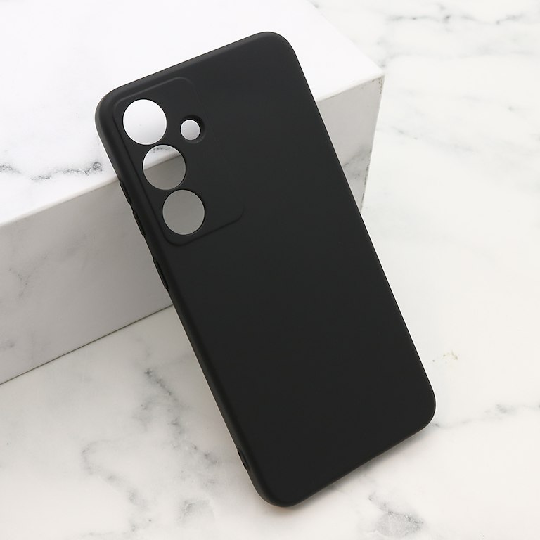 Zastitna maska (futrola) Soft Silicone - Samsung S936 Galaxy S25 Plus 5G crna (MS)