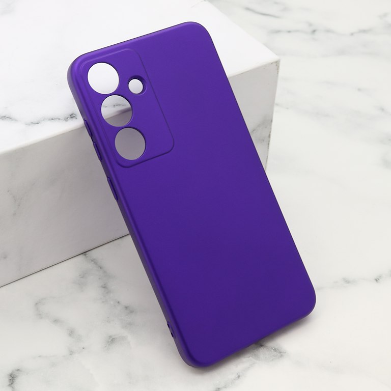 Zastitna maska (futrola) Soft Silicone - Samsung S936 Galaxy S25 Plus 5G ljubicasta (MS)