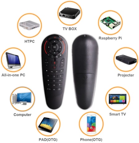 GMB-G30S AIR MOUSE Wireless Keyboard - Voice Universal Remote Control Gyro for Android tv box PC