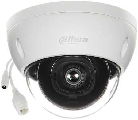 Dahua IPC-HDBW1230E-0280B-S5, IP 2MP Anti-vandal dome IC kamera, IC 30M, 2.8mm, IP67, IK10