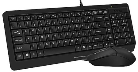 A4-F1512 A4Tech tastatura YU-LAYOUT + mis USB, Black