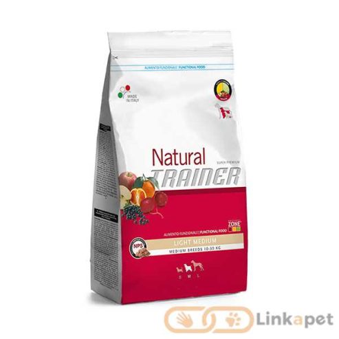 Trainer Natural Light Medium hrana za gojazne pse srednjih rasa – 3kg