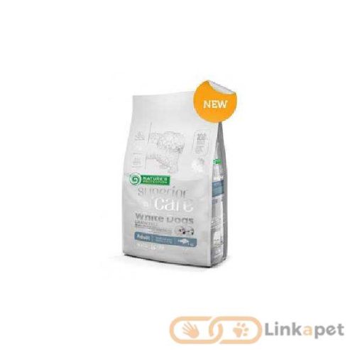 Natures Protection Superior Care White dog adult, small mini, white fish, grain free hrana za pse – 1,5kg