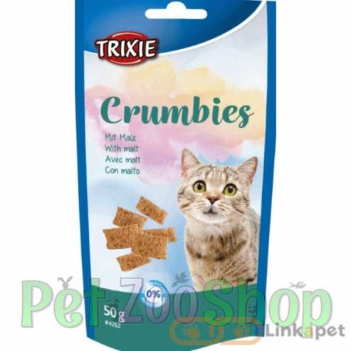 Trixie: Poslastice za mačke Crumbies, 50 gr