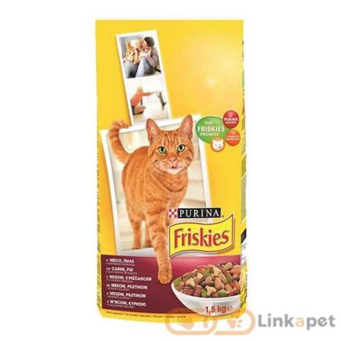 Friskies: Briketi za mačke Adult Meso, Piletina i Povrće, 10 kg