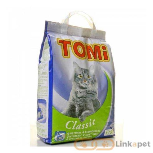 Tomi posip za mačke, zeleni classic – 5l