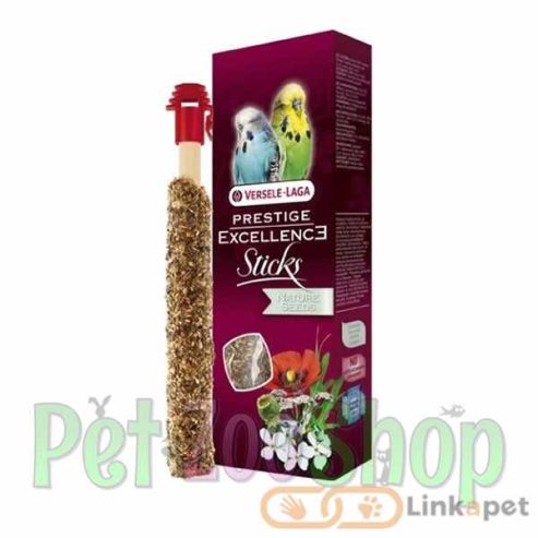 Versele-Laga/Prestige: Poslastice za tigrice Excellence Sticks Budgies Nature Seeds, 60gr