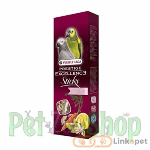 Versele-Laga/Prestige: Poslastice za velike papagaje Excellence Sticks Parrots Fruit & Veg , 140gr