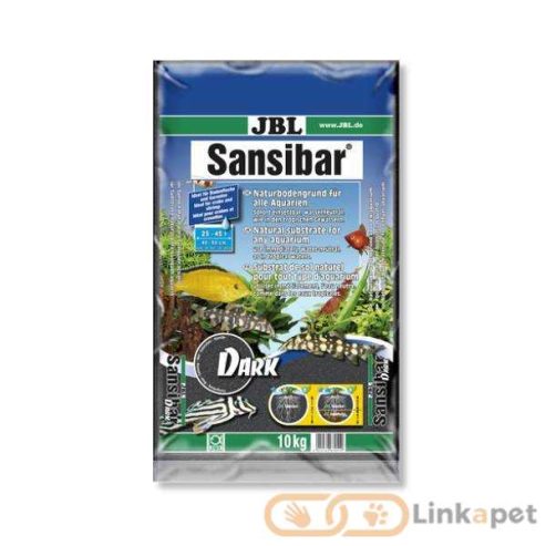 JBL Sansibar Dark dekorativna prirodna podloga za akvarijume – 5kg