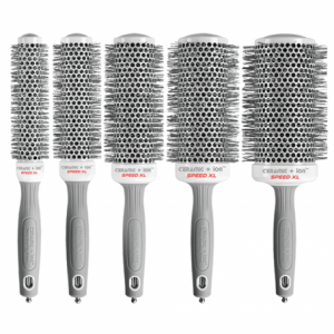 Olivia Garden četka za kosu Expert Blowout Speed Wavy Bristles White&Grey