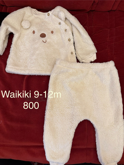 Waikiki plisani komplet 9-12m