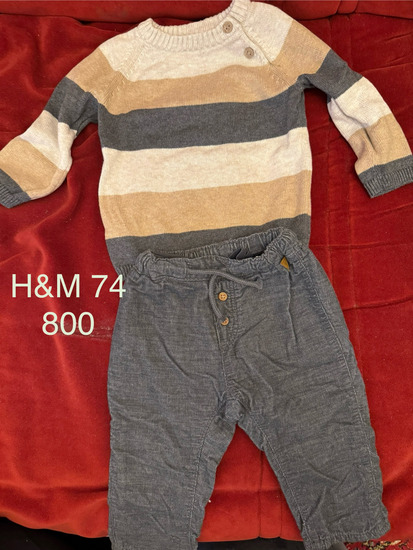 H&M komplet 74