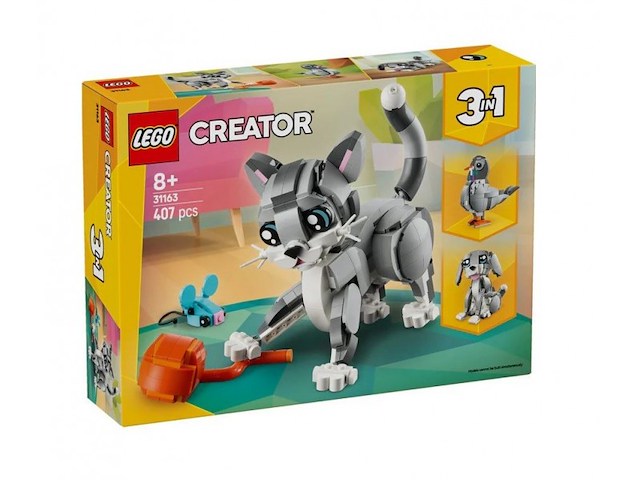 Lego Creator 31163 Playful Cat / Razigrana Mačka