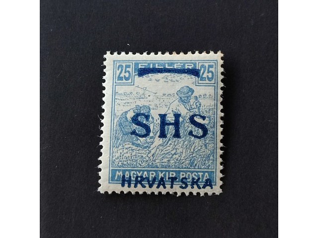 1918 SHS Hrvatska 25 filler