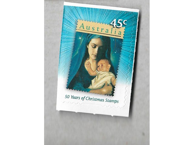 (M) markica 2007 Australija  45c 1996 Madonna &;; Child