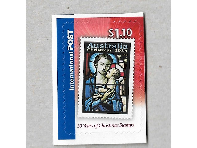 (M) markica 2007 Australija $1.10 1984 Stained Glass