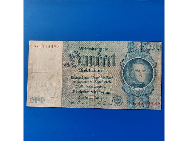 100 REICHSMARK 1933