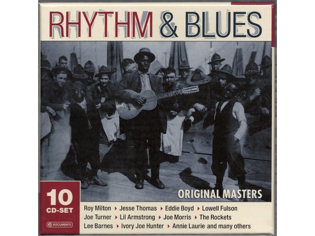 Various ‎– Rhythm &; Blues Original Masters  [10xCD]