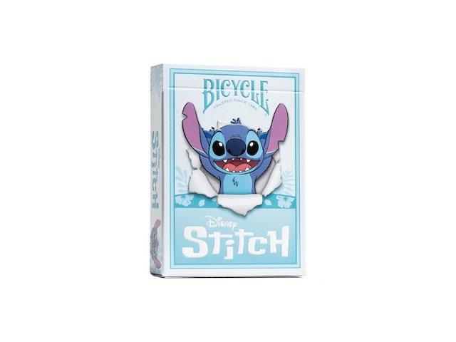 Karte za igranje - Bicycle, Disney, Stitch