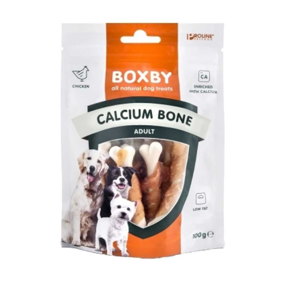 Boxby Bones Calcium poslastica za pse Adult 100g