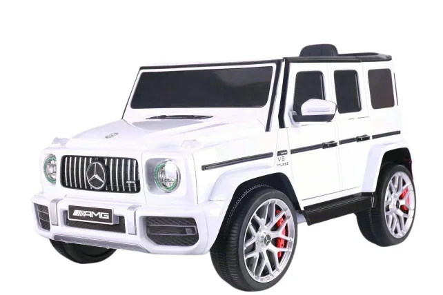 Automobil na akumulator beli Mercedes G63
Automobil na akumulator beli Mercedes G63