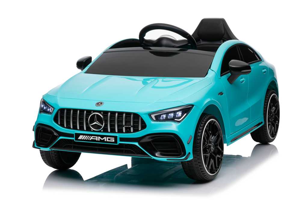 Automobil na akumulator plavi CLA 45 AMG 4×4
Automobil na akumulator plavi CLA 45 AMG 4×4