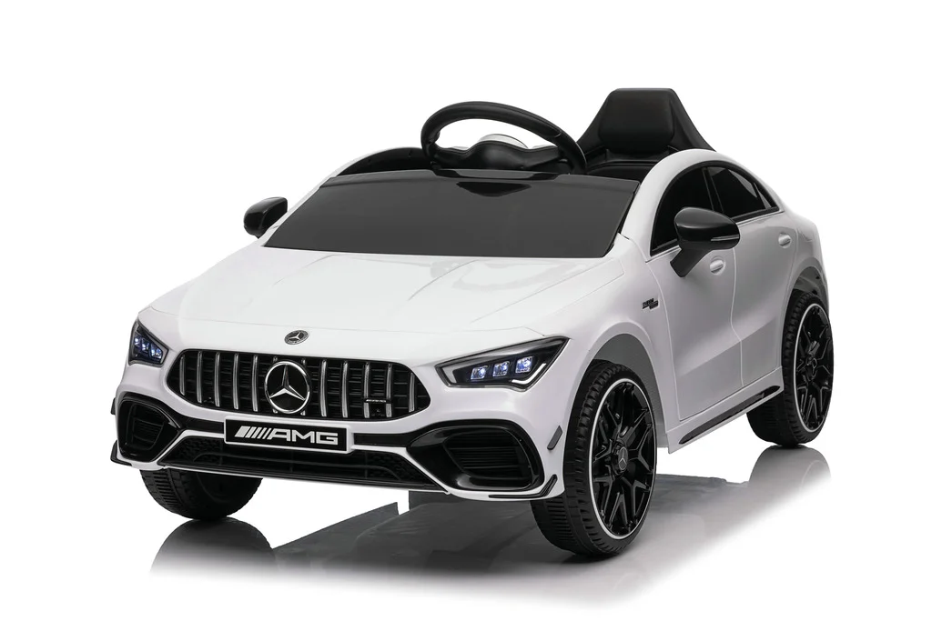 Automobil na akumulator beli CLA 45 AMG 4×4
Automobil na akumulator beli CLA 45 AMG 4×4