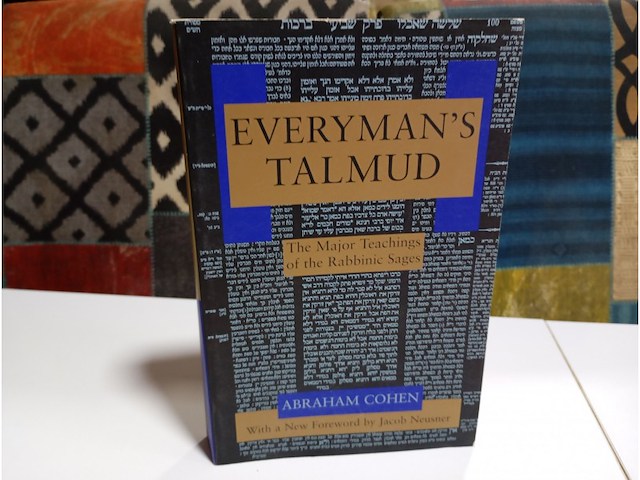 Everyman`s Talmud  Abraham Cohen