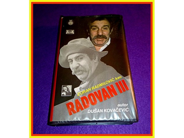 RADOVAN III stari VHS ✰ ˚ ❤️ ★