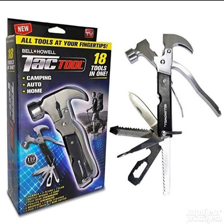 Visenamenski alat TAC TOOL – 18u1 univerzalni alat