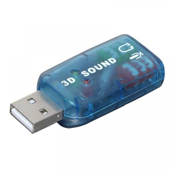 USB 2.0 zvucna karta 5.1 JWD-Sound4 plava