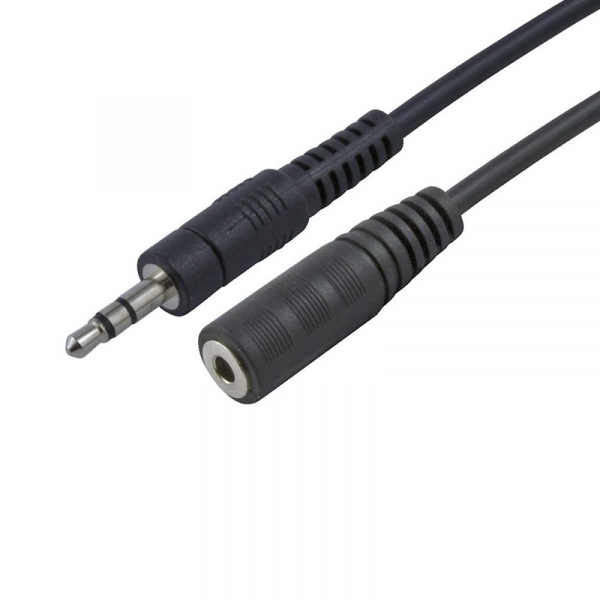 Kabel stereo 3,5mm M/F 10m