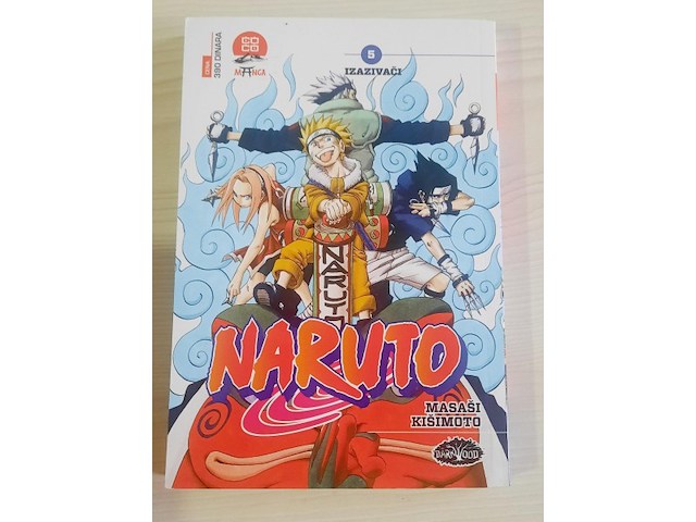 NARUTO 5 Izazivači - Masaši Kišimoto