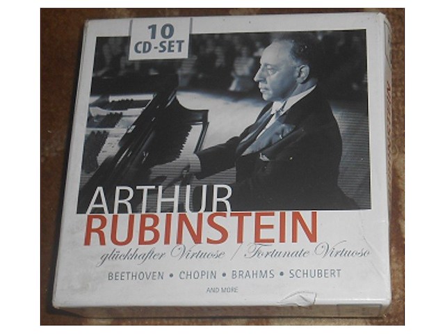 Arthur Rubinstein - Fortunate Virtuoso 10xCD