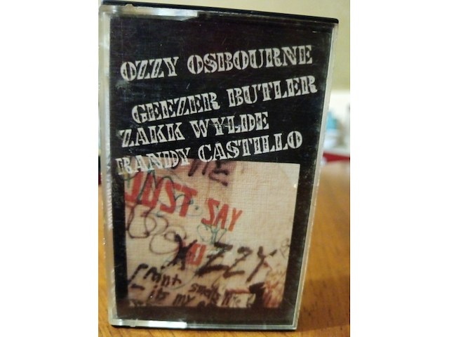 Ozzy Osbourne-Just say Ozzy