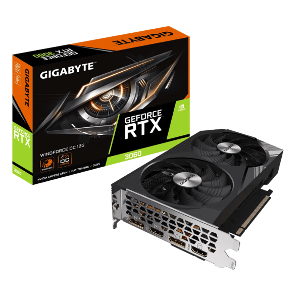 Gigabyte GeForce® GTX 3060 WINDFORCE OC 12G REV 2.0