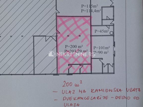 Industrijska zona Sever 2 Izdaju se 4 magacinska prostora