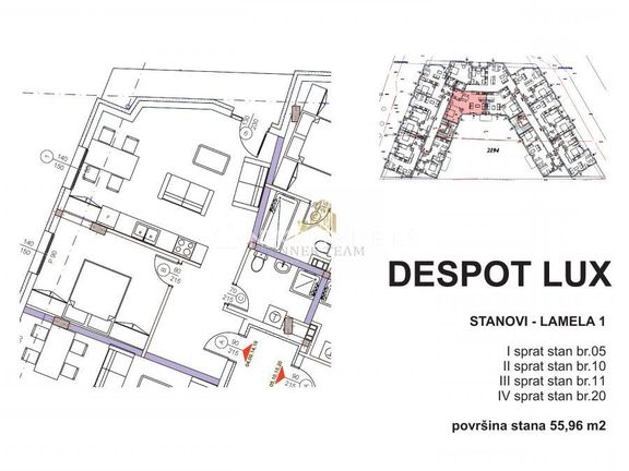 Luksuzni stanovi u kompleksu Despot Lux – Prodaja! – Plaćanje na 24 Rate Bez Kamate!