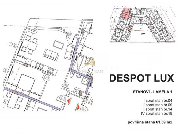 Luksuzni stanovi u kompleksu Despot Lux – Prodaja! – Plaćanje na 24 Rate Bez Kamate!