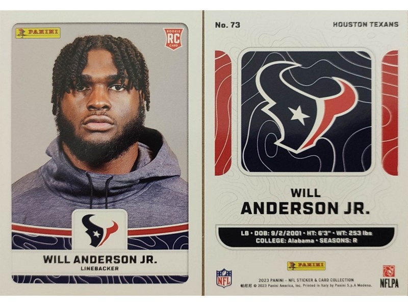 Panini NFL 2023 // kartica br. 73