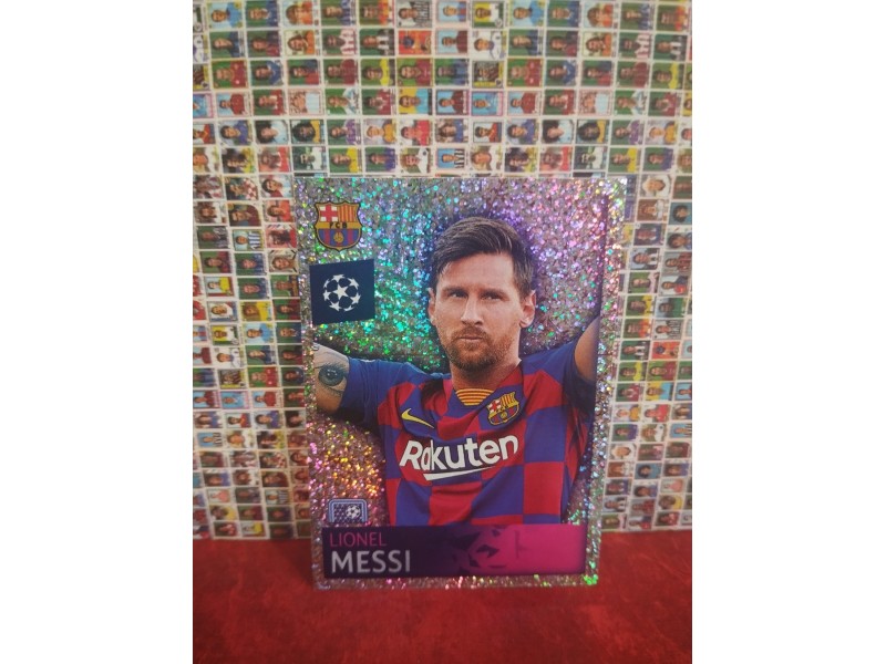 Champions League 2019 20 Topps - Broj 44 Lionel Messi