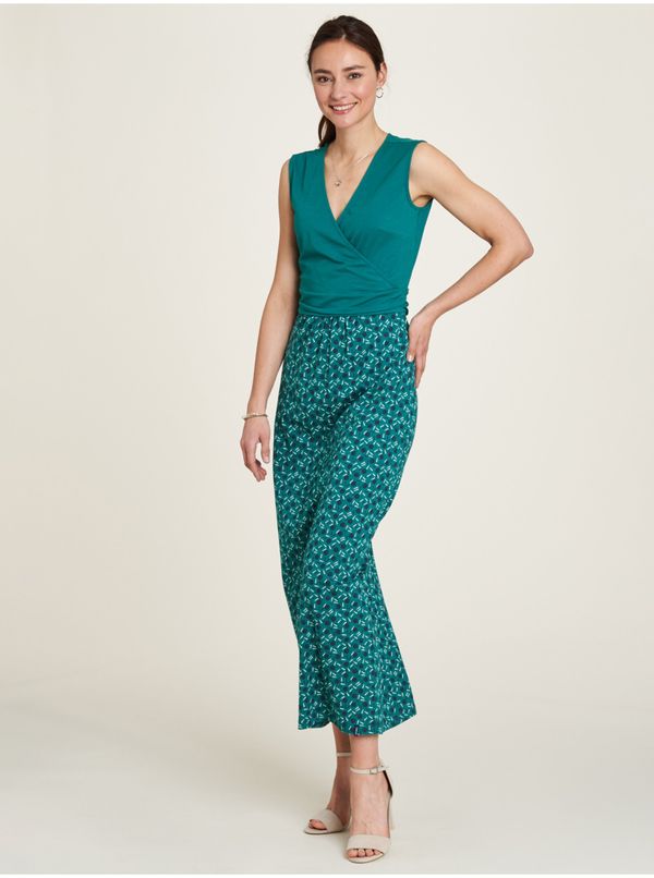 GREEN WOMEN'S PATTERNED MAXI-DRESSES TRANQUILLO - WOMEN