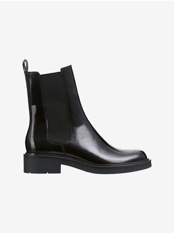 BLACK WOMEN'S LEATHER CHELSEA BOOTS HÖGL EDWARD - WOMEN'S