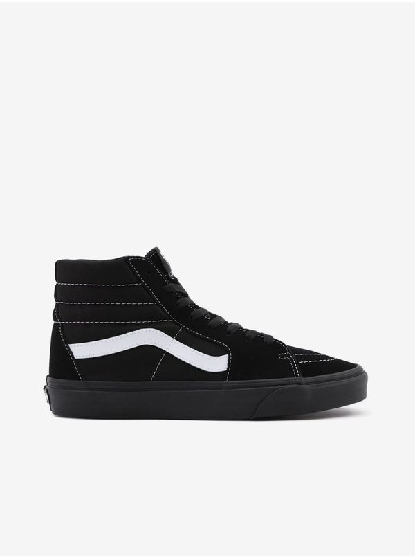 BLACK ANKLE SNEAKERS WITH SUEDE DETAILS VANS UA SK8-HI - WOMEN'S