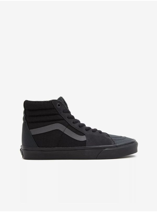 BLACK WOMEN'S ANKLE SNEAKERS VANS SK8-HI - WOMEN'S